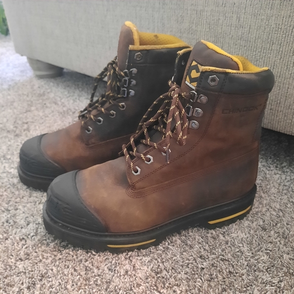 Chinook | Shoes | Mens Chinook Tarantula Work Boots Steel Toe Size ...